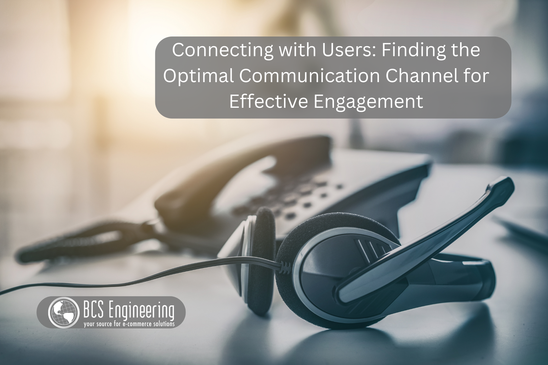 Connecting with users: finding the optimal communication channel for effective engagement - BCS ...