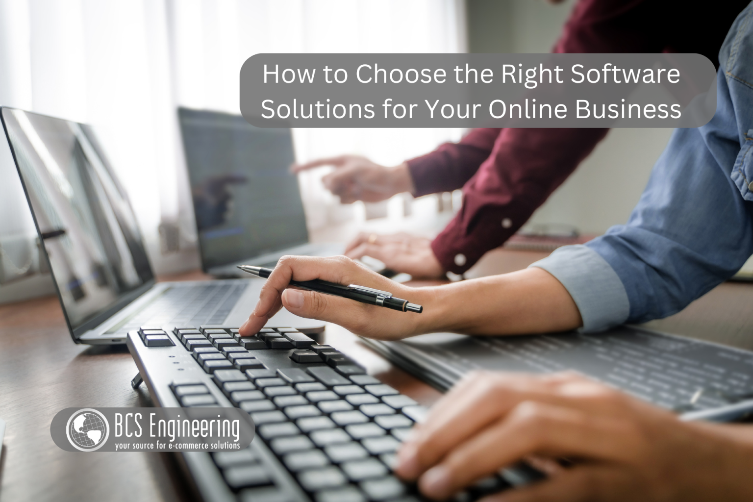 How to Choose the Right Software Solutions for Your Online Business ...