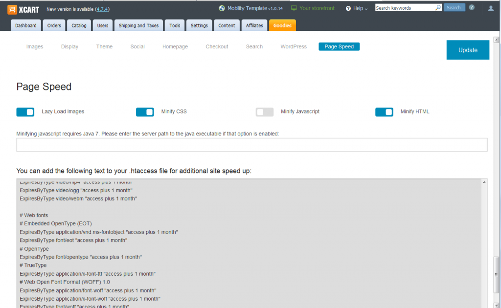 X-cart Responsive Template - Mobility! - BCS Engineering