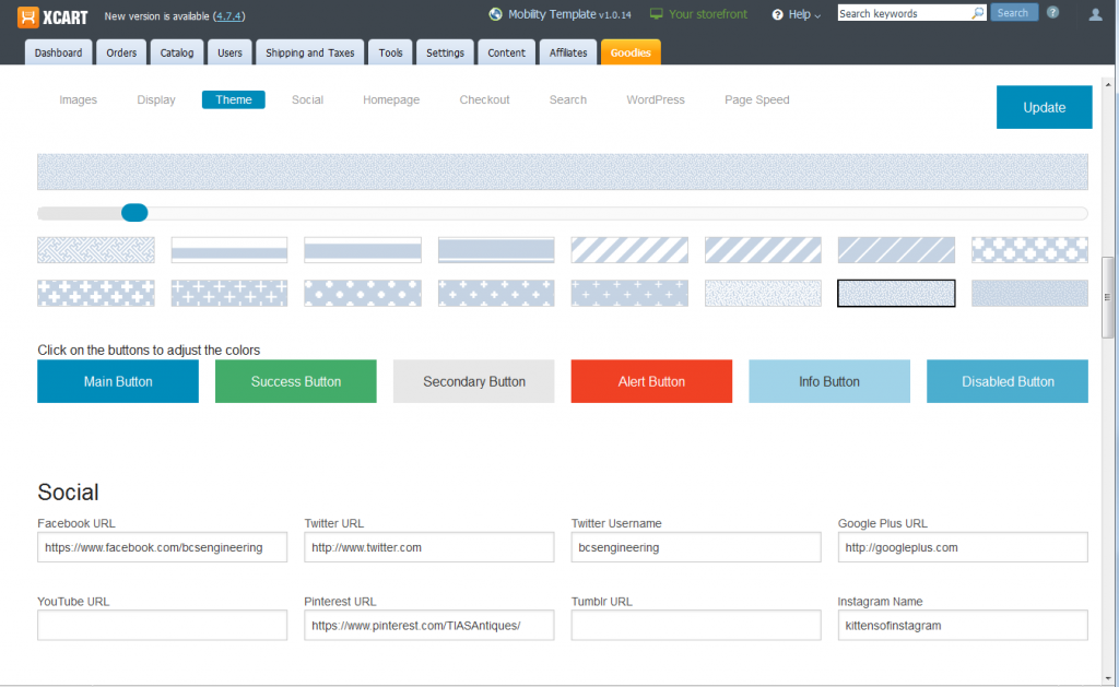 X-cart Responsive Template - Mobility! - BCS Engineering