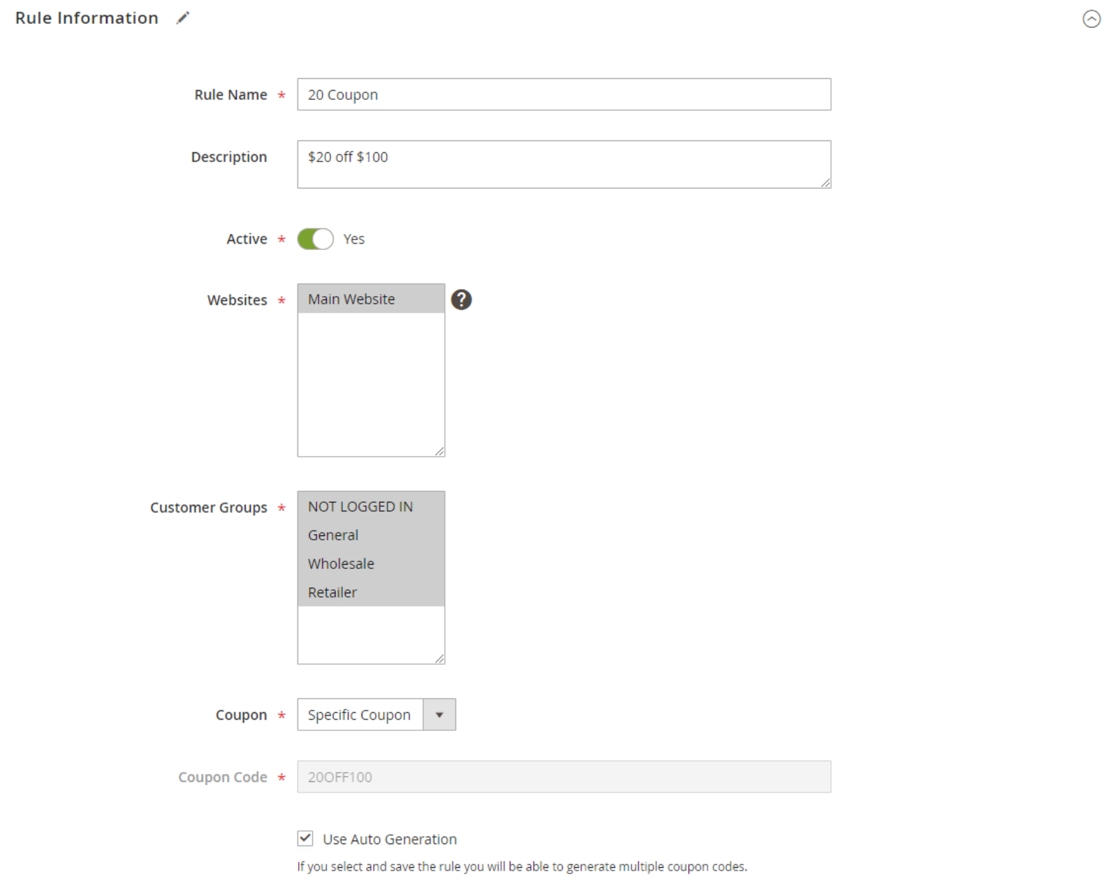 Magento 2: How to Create Single & Bulk Coupons - BCS Engineering