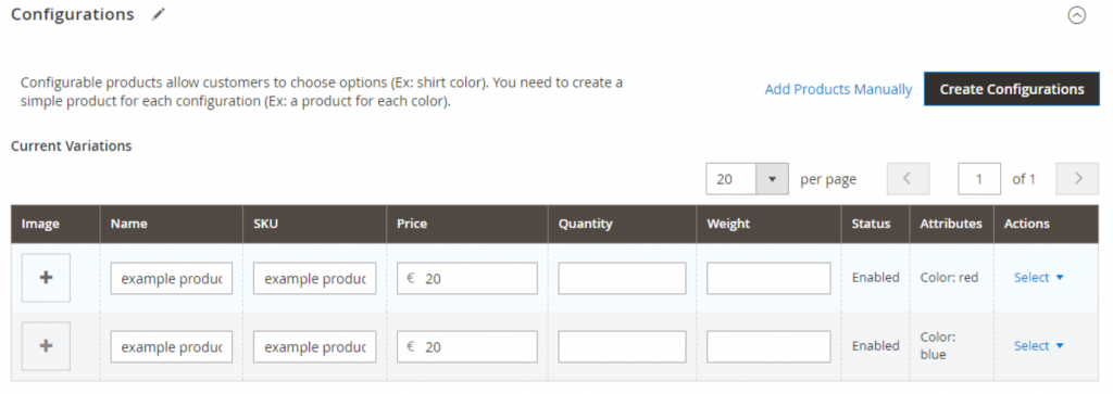 Magento 2 Configurations Menu Bcs Engineering